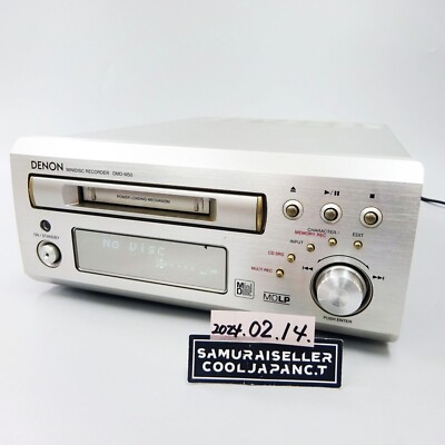 DENON DMD-M50 MINIDISC Recorder MD Deck Player 2001 Japan Used | eBay