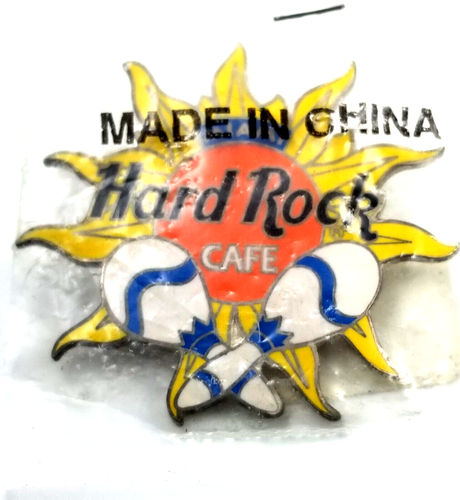 Hard Rock Cafe Miami Florida Sun Maracas Enamel Lapel Pin Advertise ...