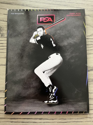 PSA Magazine November 2022 Derek Jeter Cover 🔥 NEAR MINT 🔥 Used / Read ...