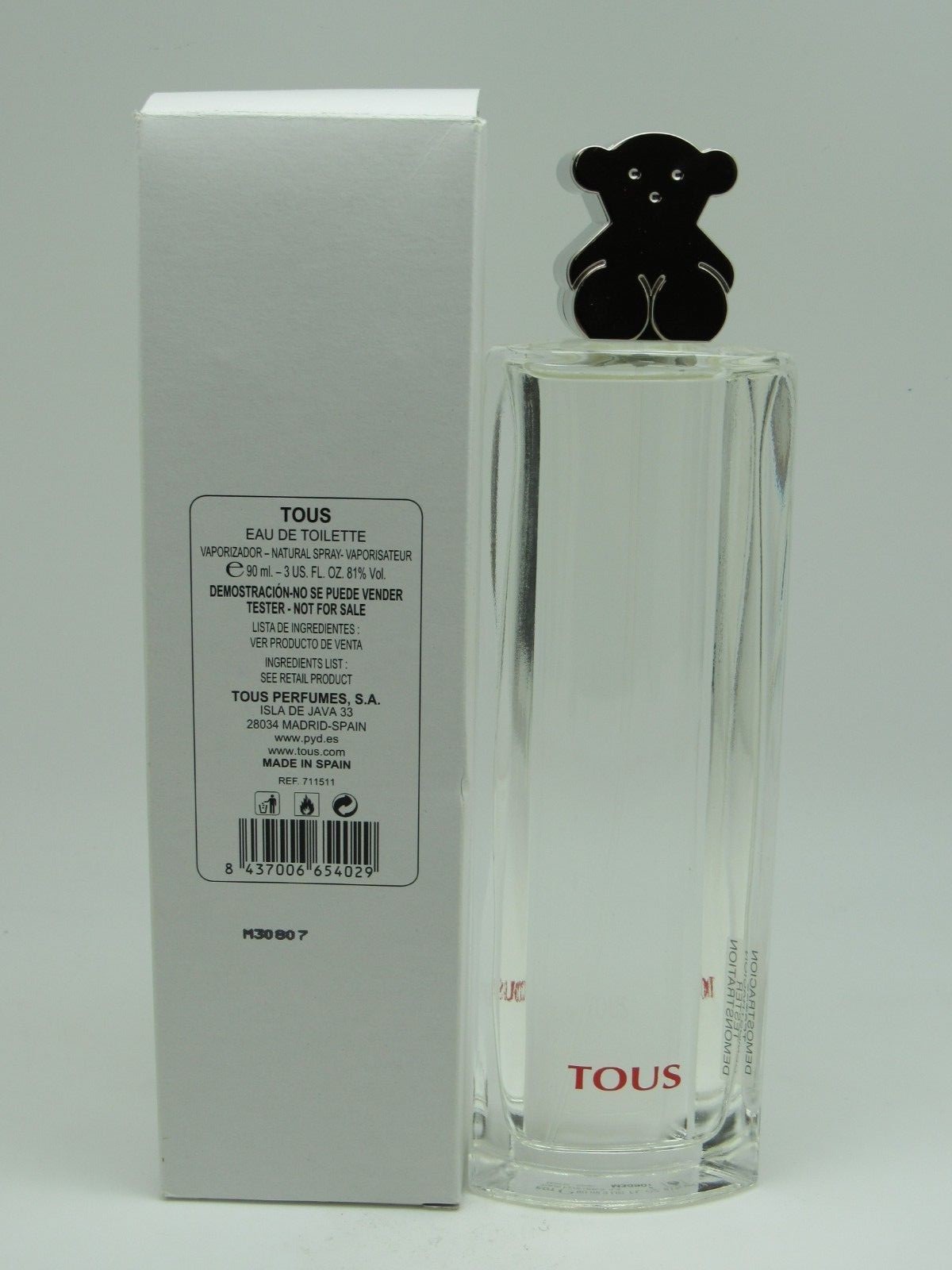 TOUS SILVER 3.0 oz 90 ml Tous Women Perfume EDT Spray Brand New In ...