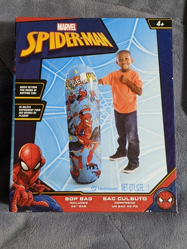Marvel Spider-Man 36" Children’s Bop Punching Bag Sports Toy Fun Active ...