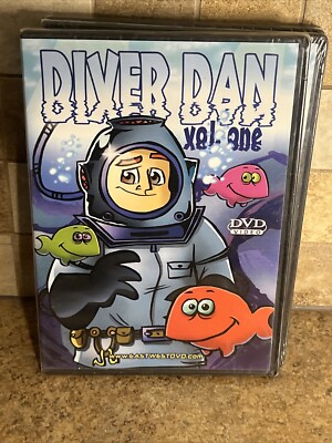 Diver Dan Volume 1 Dvd East West Kids Cartoon Adventures Fun Brand New ...