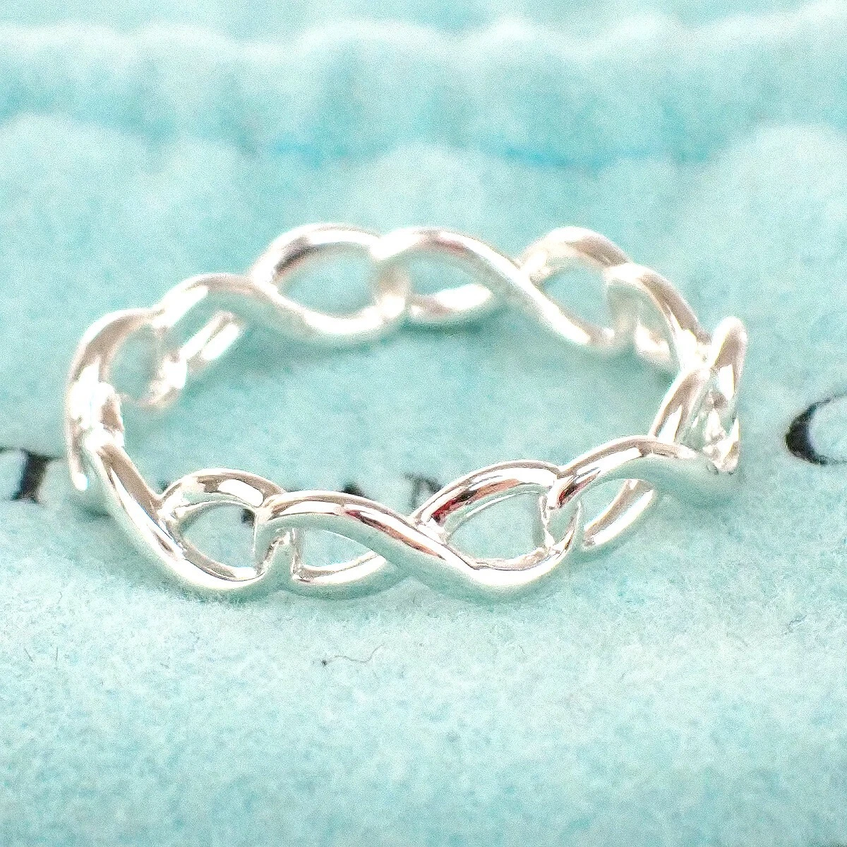 Tiffany Infinity Ring Sterling Silver