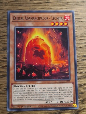 Adamancipator Crystal - Leonite YUGIOH MP21 PORTUGUESE COMMON 1st ED NM ...