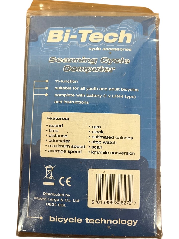 Bi-Tech AS 11G Scanning Cycle Computer 11-Function Bike Accessory | eBay UK