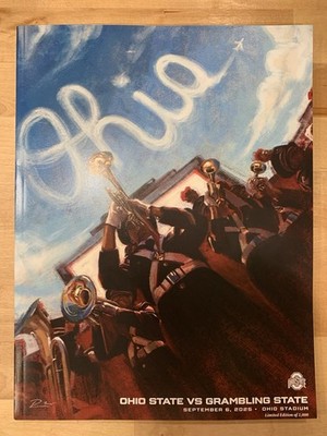 2025 Ohio State Buckeyes football game day program vs Grambling State ...