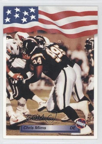 1992 All World Chris Mims #27 Rookie RC | eBay