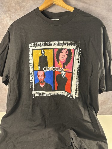 Vintage 2001 Garbage Beautiful Tour Shirt T-Shirt Band Tee XL Y2K VTG ...