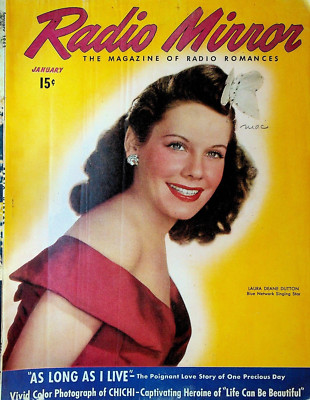 Radio Mirror Magazine January 1943 Laura Deane Dutton Chichi Kate Smith ...
