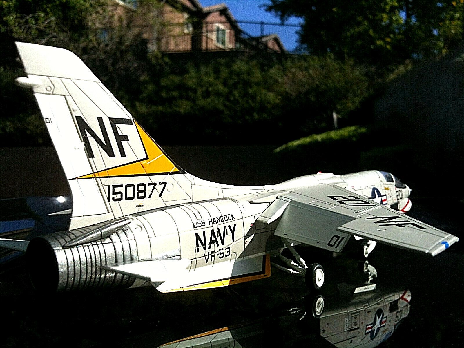 Century Wings Vought F8E Crusader USN VF-53 "Iron Angels" Vietnam ...