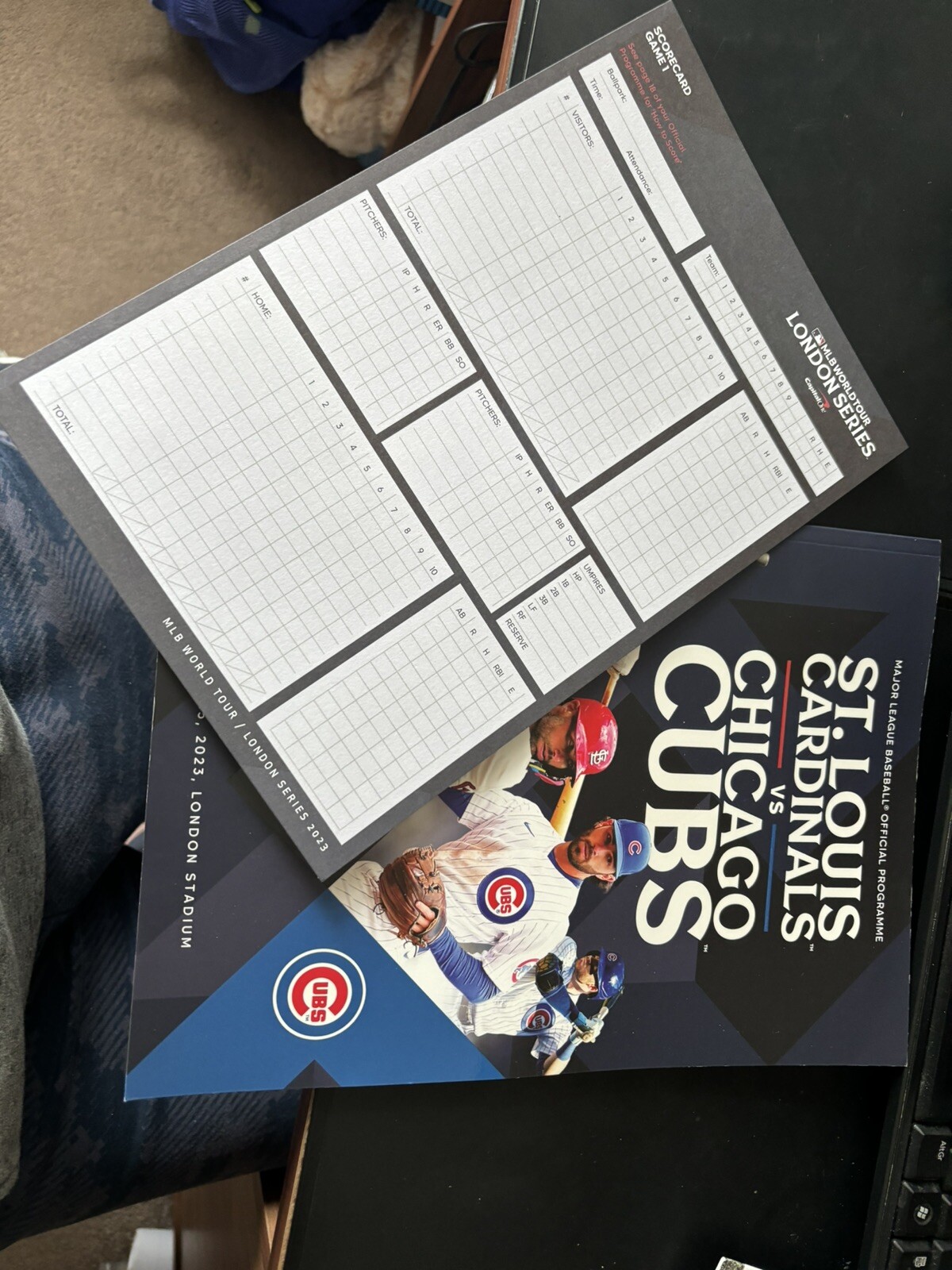MLS offical baseball programme Lo Don Series | Grelly UK