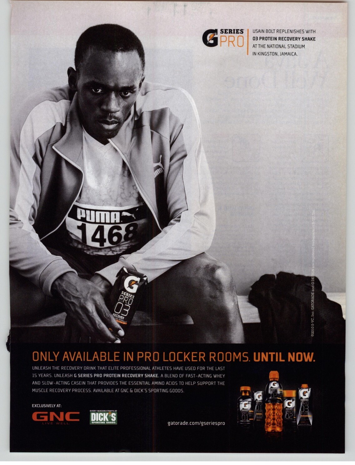 Gatorade Magazine Advertisements