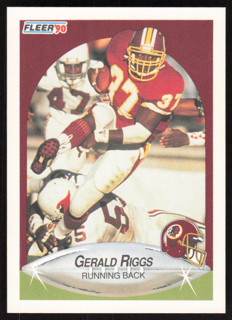 1990 Fleer #165 Gerald Riggs | eBay