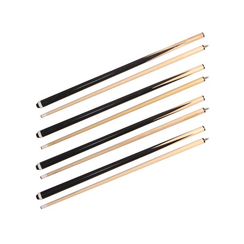 Pool Cues 2-Piece 58 Inch House Bar Billiard Cue Sticks 19oz - 21oz ...