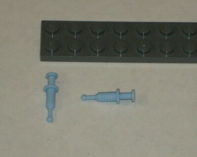 LEGO NEW Bright Light Blue Minifig Syringe (2x) 6003298 Brick 87989 | eBay