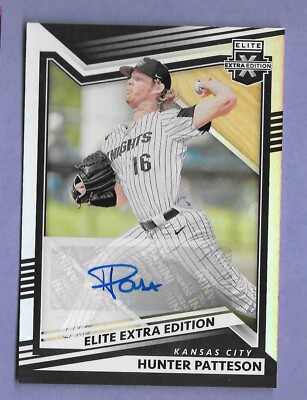 2022 Panini Elite Extra Edition HUNTER PATTERSON AUTOGRAPH/AUTO ROYALS ...