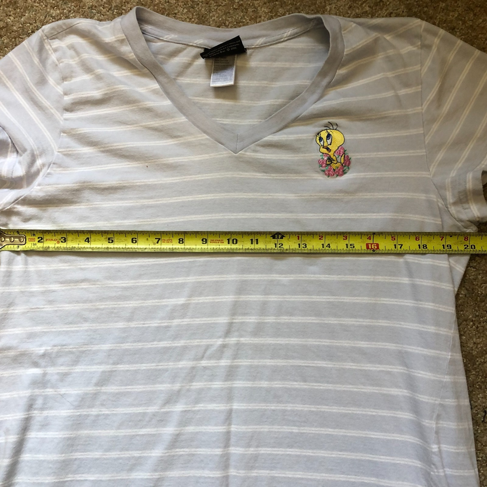 Vintage Looney Tunes 2000 Nightgown Pajama Tweety Bird Womens Adult ...