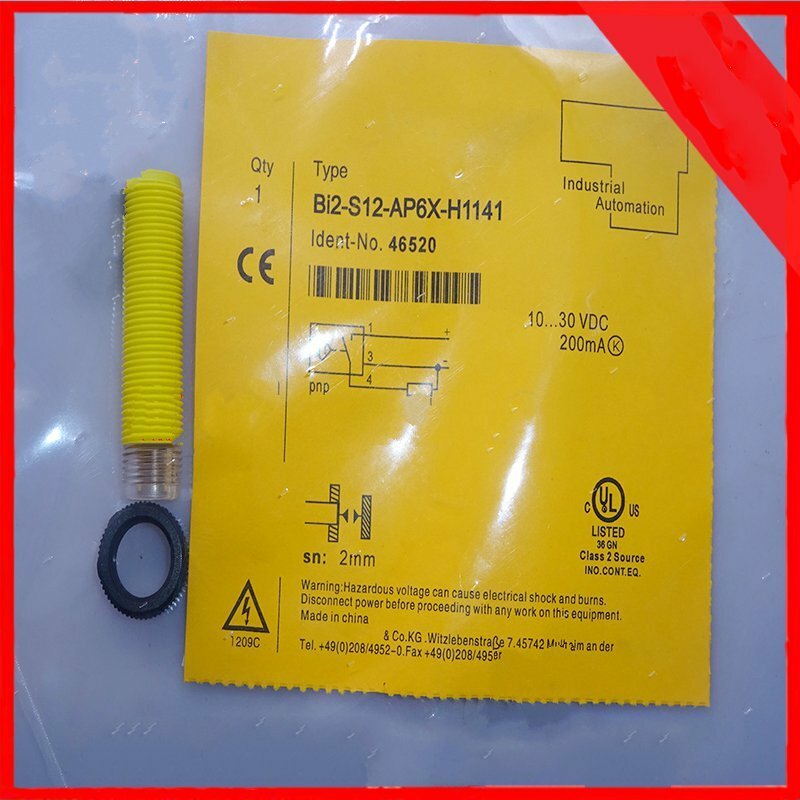 NEW TURCK Bi2-S12-AP6X-H1141 46520 Inductive sensor Fast Shipping #AT ...