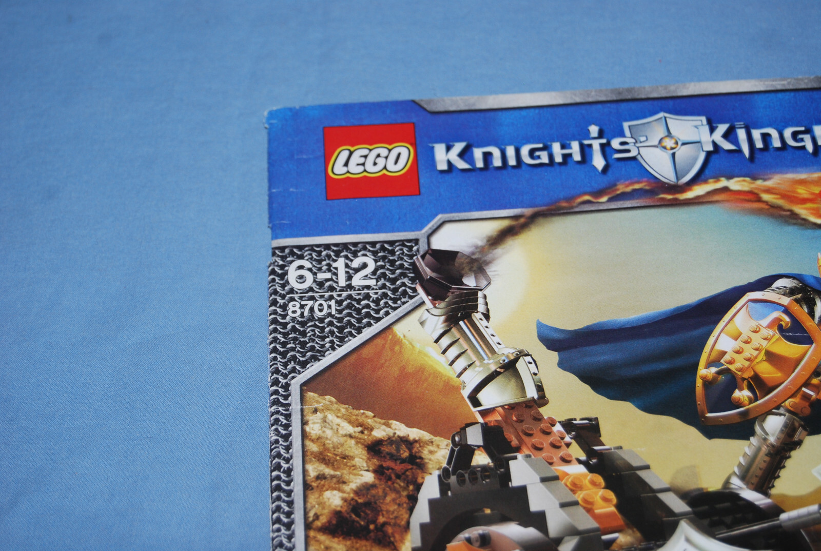 Genuine LEGO 8701 King Jayko Knights Kingdoms II Instruction Manual No ...