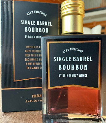 SINGLE BARREL BOURBON Cologne 3.4oz Spray Men’s Collection Bath and ...