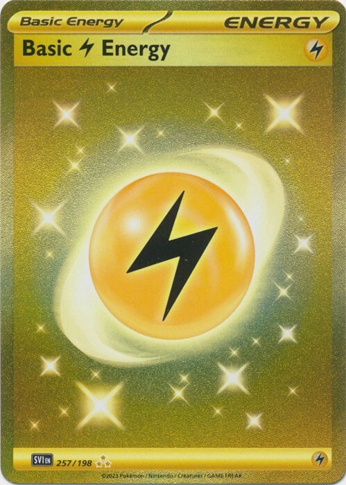 Basic Lightning Energy 257/198 SV01: Scarlet & Violet Base Set for sale ...