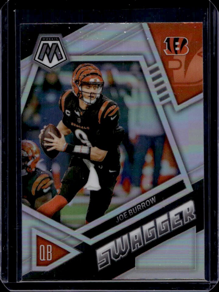2023 Panini Mosaic JOE BURROW Swagger Silver #SS-JB | eBay