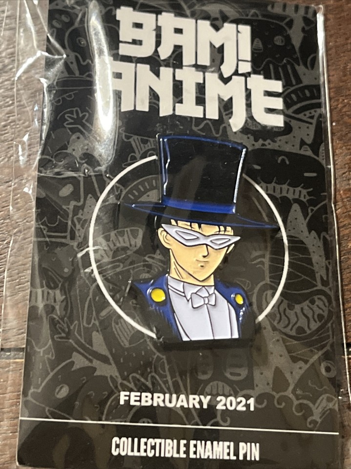 BAM Box Anime Sailor Moon TUXEDO MASK Variant Enamel Pin #81/250 ...