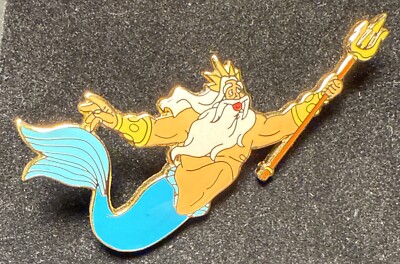 Disney The Little Mermaid King Triton With Trident Collectible Pin | eBay
