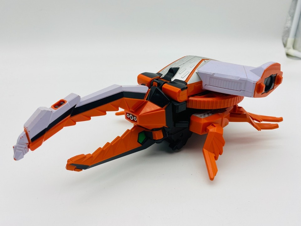 Power Rangers Shinkenger DX Tora Kabuto Ika Kajiki OriGami Megazord # ...