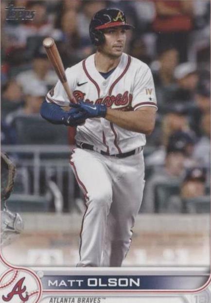 2022 Topps Update Series - Matt Olson #US2 Advanced Stats Back /300 for sale online | eBay
