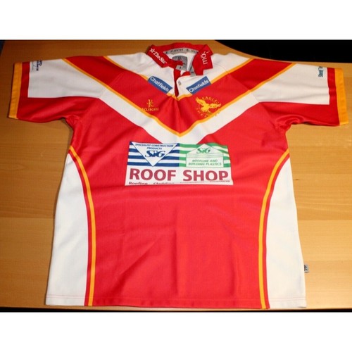 Vintage 2007 Sheffield Eagles Rugby League Team Home Shirt Jersey 3XL ...