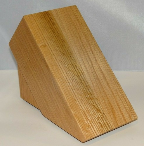 Cutco Studio Set Knife Knives Block Model 1740 Oak with Honey Finish 4 ...