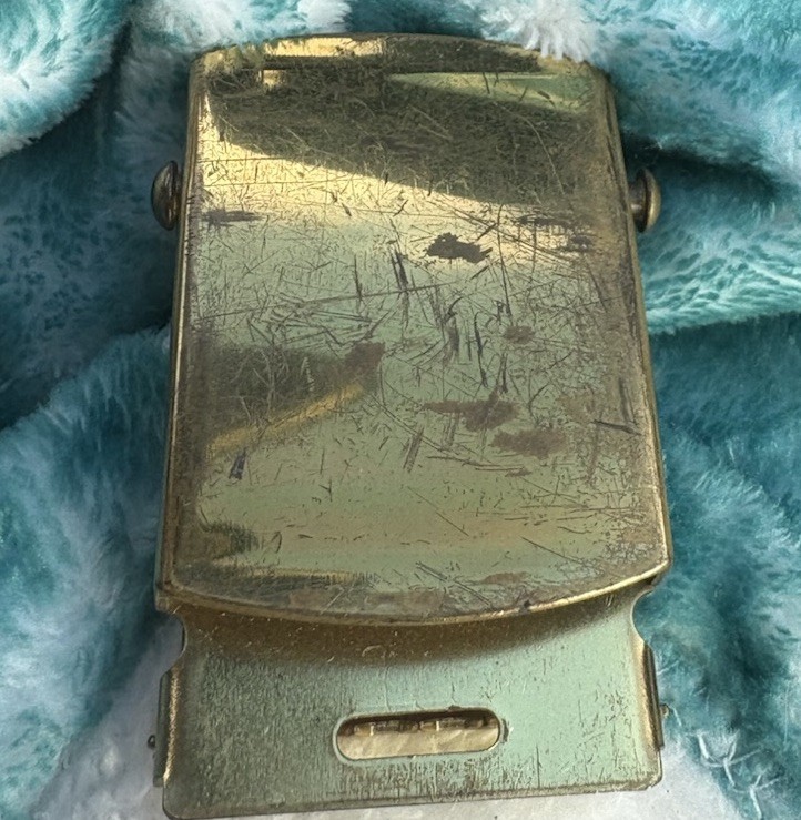 U.S. RAU US Army Solid Brass Belt Buckle Men's Made in USA, Military ...
