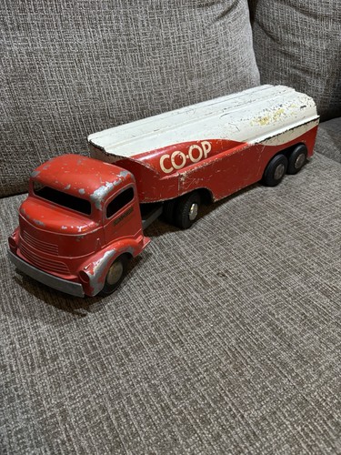 Vintage Smith Miller Co-Op Gasoline Tanker Toy Truck Gas Oil Private ...