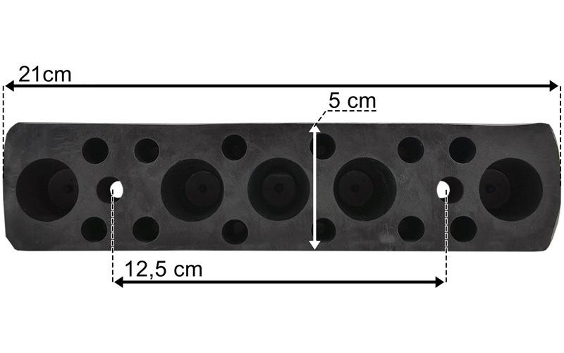 Rammpuffer Gummipuffer Anfahrpuffer LKW Anhänger Auflieger Heck ...