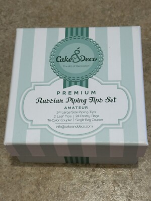 Cake&Deco Premium Fancy Piping Tips Set MASTER | eBay
