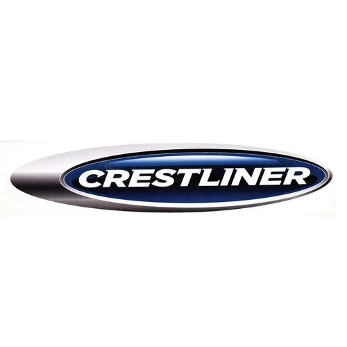 Crestliner Boat Logo Decal 2071503 | Blue Gray Sticker | eBay