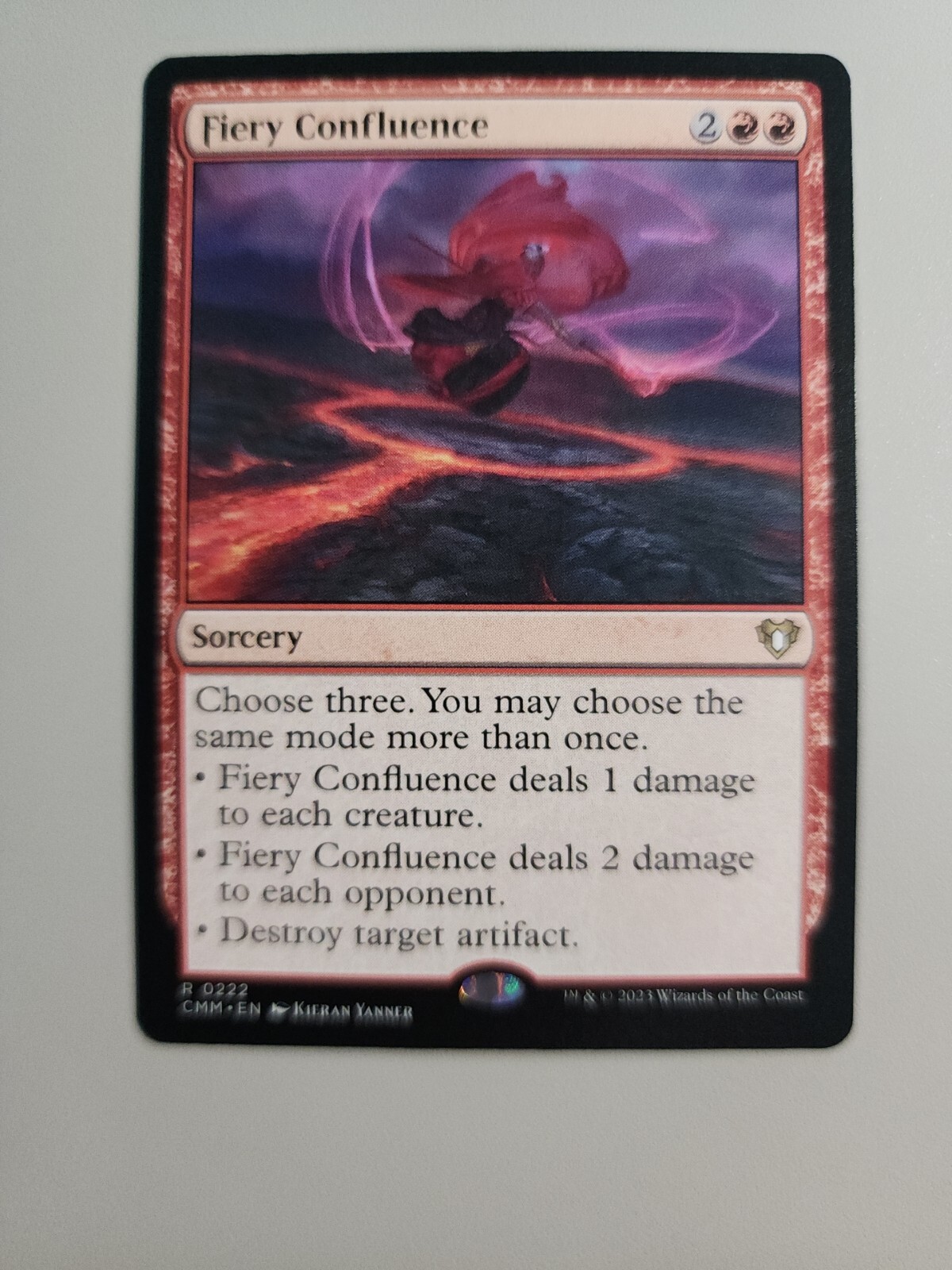 MTG Fiery Confluence Commander Masters 0222 Regular Rare | eBay