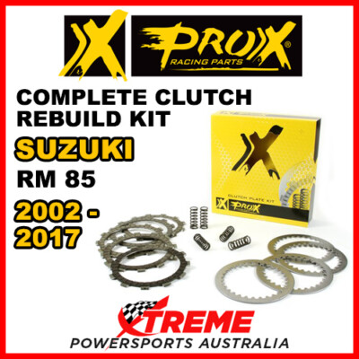 ProX For Suzuki RM85 RM 85 2002-2017 Complete Clutch Rebuild Kit 16 ...