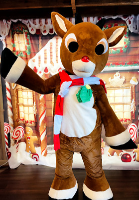 Rudolph - New Theme Park Quality Character Mascot Adult Costume - One ...