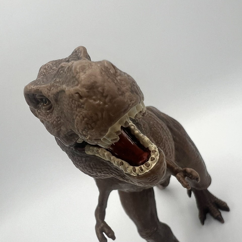 Schleich Large 8" T-Rex Tyrannosaurus Rex Brown Dinosaur Figure 2006 | eBay