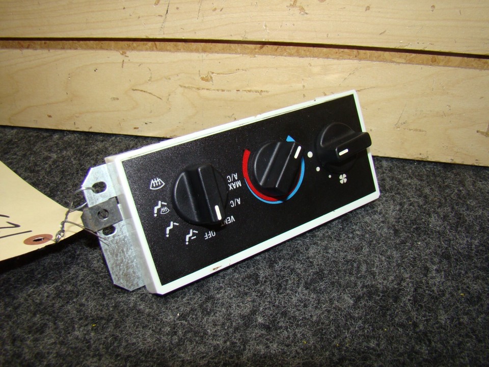 USED RV/MOTORHOME EVANS TEMPCON DASH AC SWITCH CONTROL PANEL | eBay