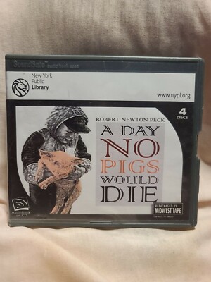 Shelf162F Audiobook~A day no pigs would die-robert n peck- unabridged ...
