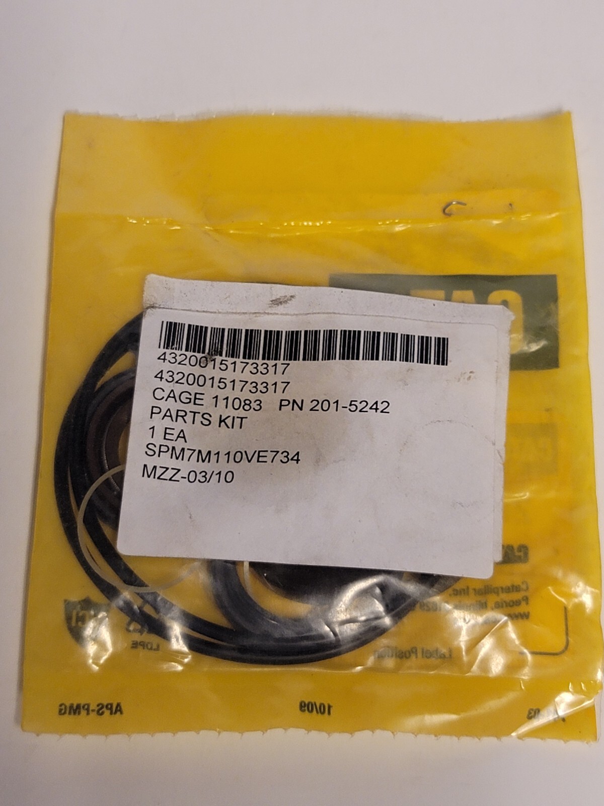 for CAT Seal Kit 201-5242 Caterpillar Secondhand NOS for sale online | eBay
