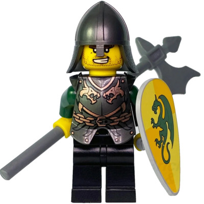 LEGO Castle Dragon Knight Minifigure Kingdoms Chess Bishop Armour ...