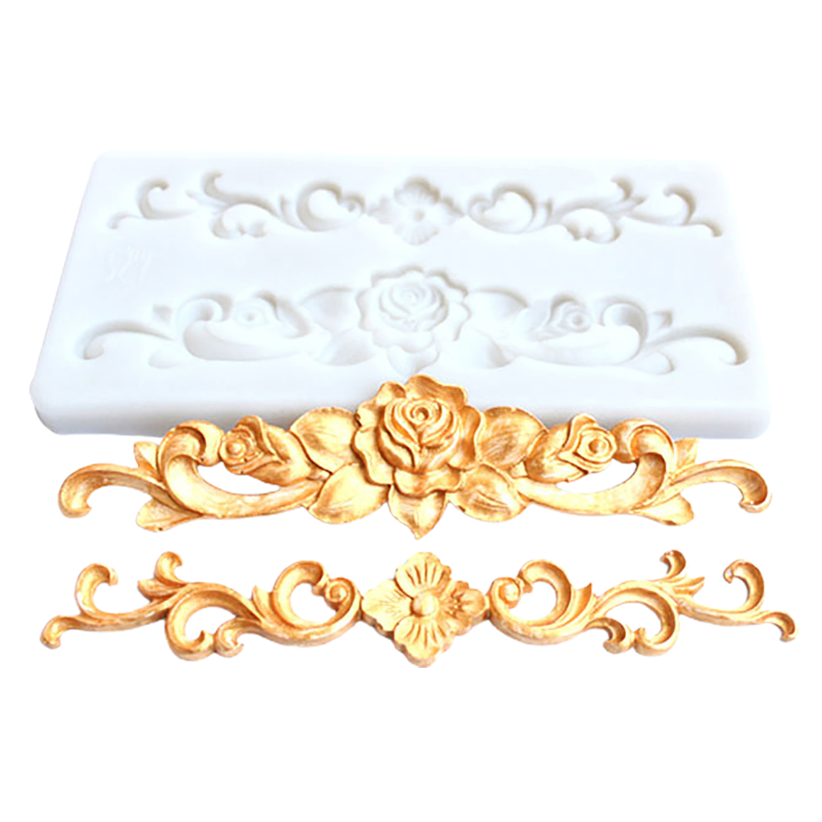 Embossed Mold Reusable Diy Easy to Demold Baking Mould Bpa Free | eBay