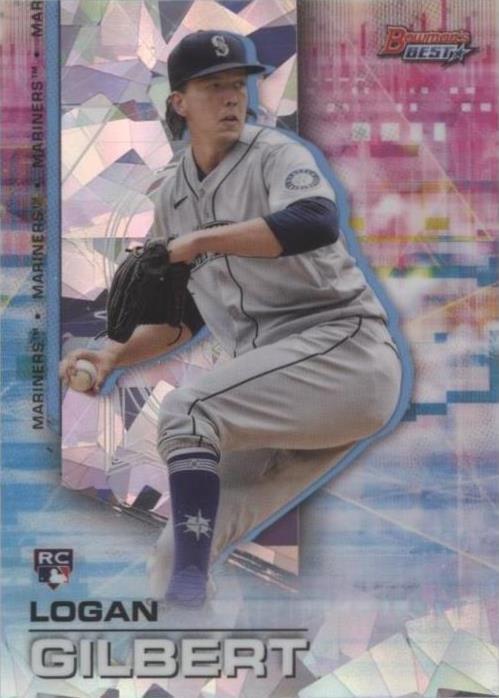 2021 Bowman's Best - Logan Gilbert #91 Atomic Refractor (RC) for sale ...