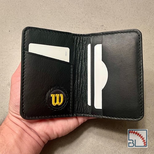 Wilson Glenn Beckert Leather Baseball Glove Wallet | eBay