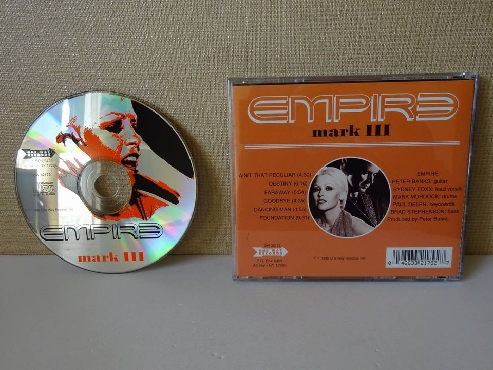 USED US EDITION CD/ EMPIRE EMPIRE MARK III MARK 3/PETER BANKS PETER ...
