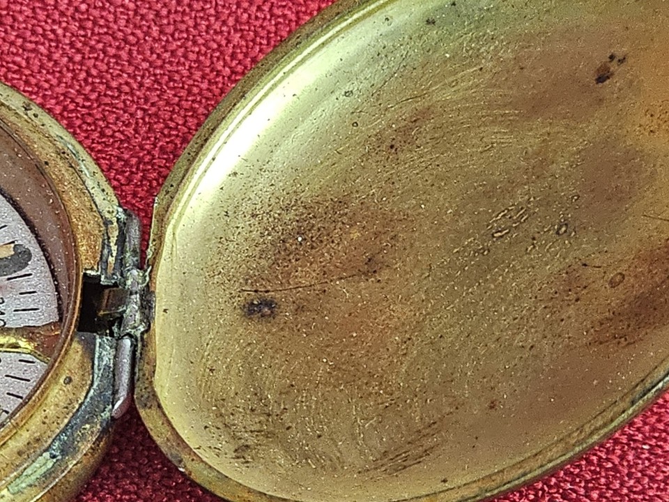 Vintage WWII U S Army Civil Engineers Compass Brass USCE Military ...